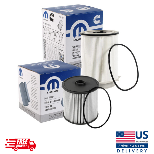2019-2024 Dodge Ram 2500-5500 Mopar fuel filters 68157291AA, 68436631AA ...